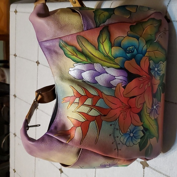 Bags | Anuschka Shoulderbag | Poshmark